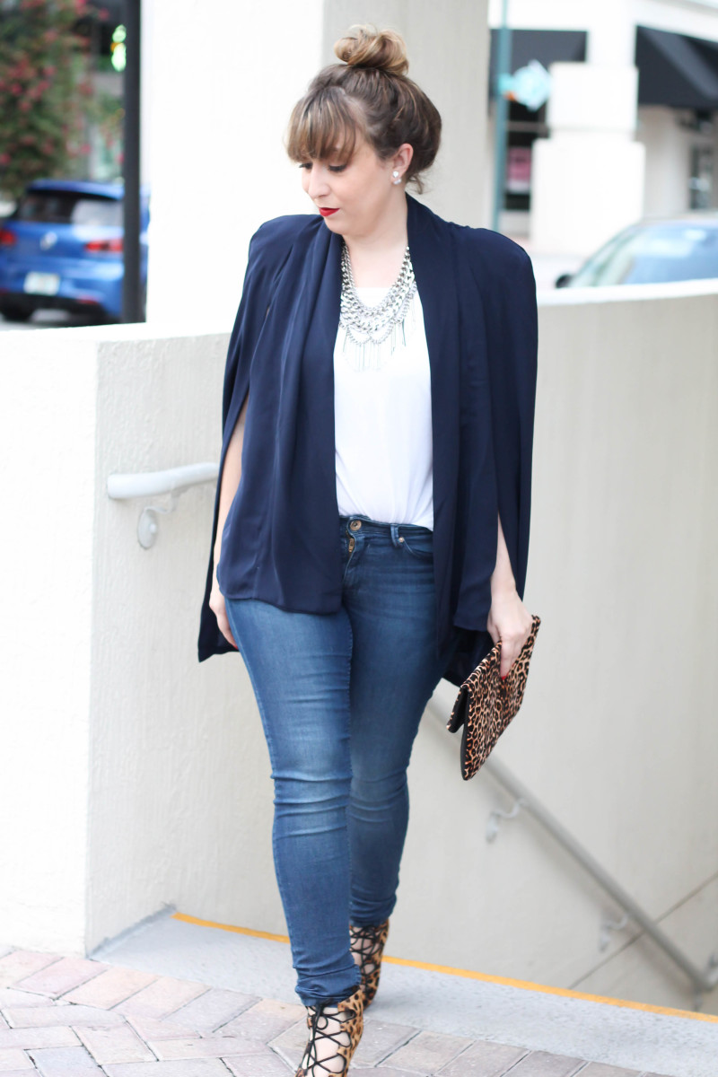 How to Wear a Cape Blazer