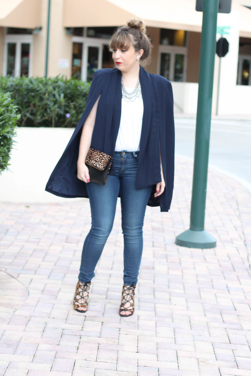 How to Wear a Cape Blazer