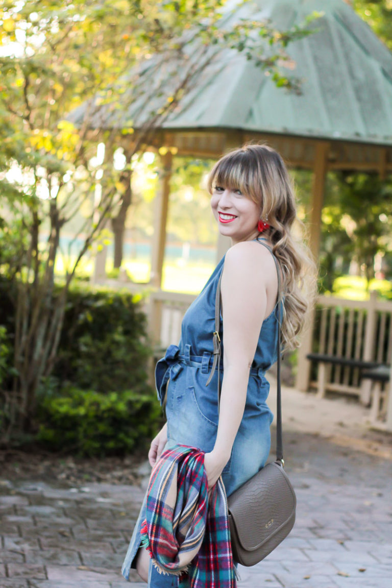 Casual Denim Dress for Fall - Stephanie Pernas