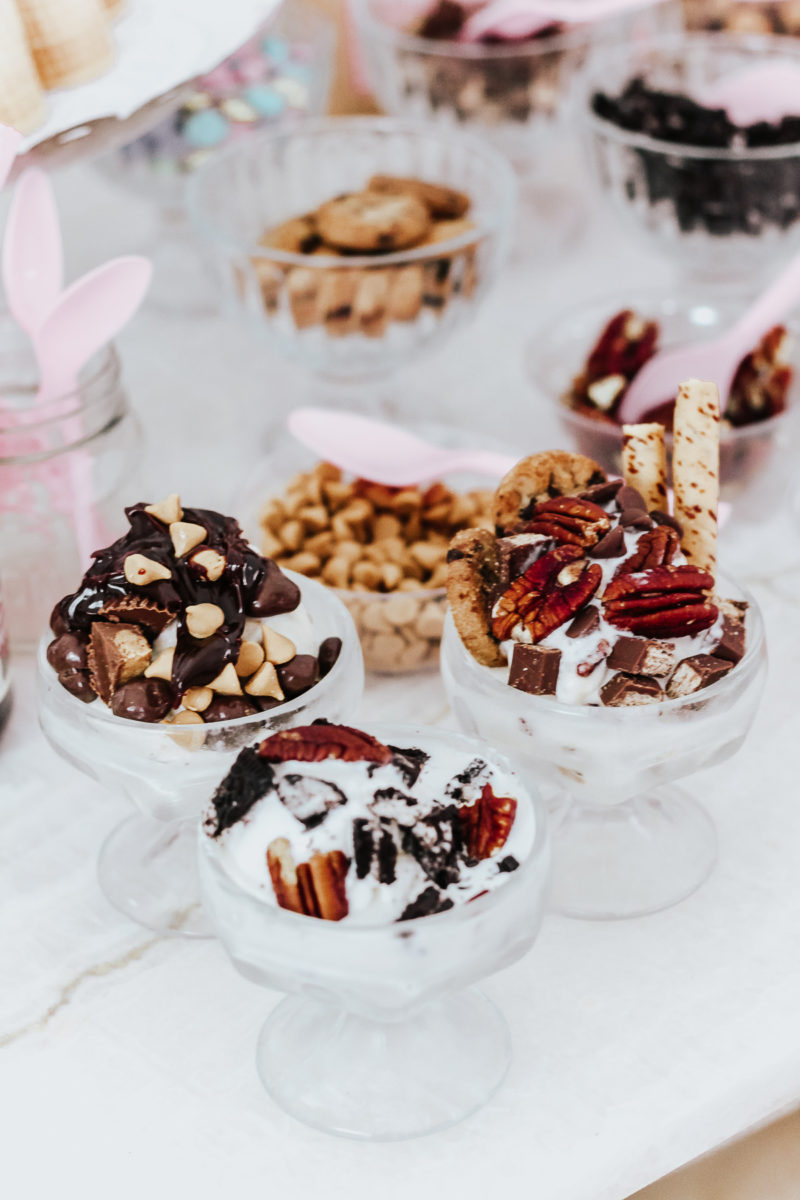 How to Set Up a DIY Ice Cream Bar - Stephanie Pernas