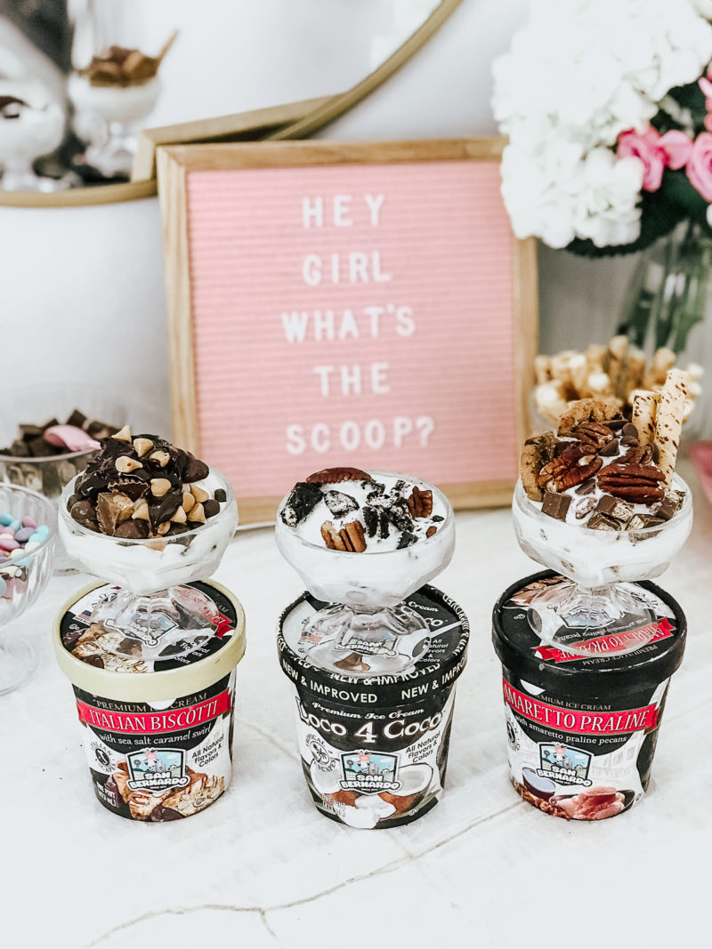How to Set Up a DIY Ice Cream Bar - Stephanie Pernas