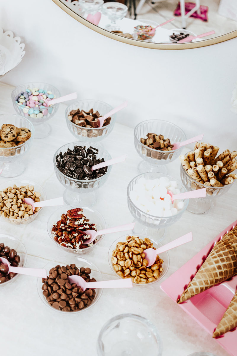 How to Set Up a DIY Ice Cream Bar - Stephanie Pernas